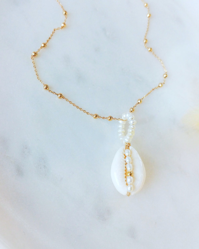 Collier coquillage ALOHA – Ampersand.Shop